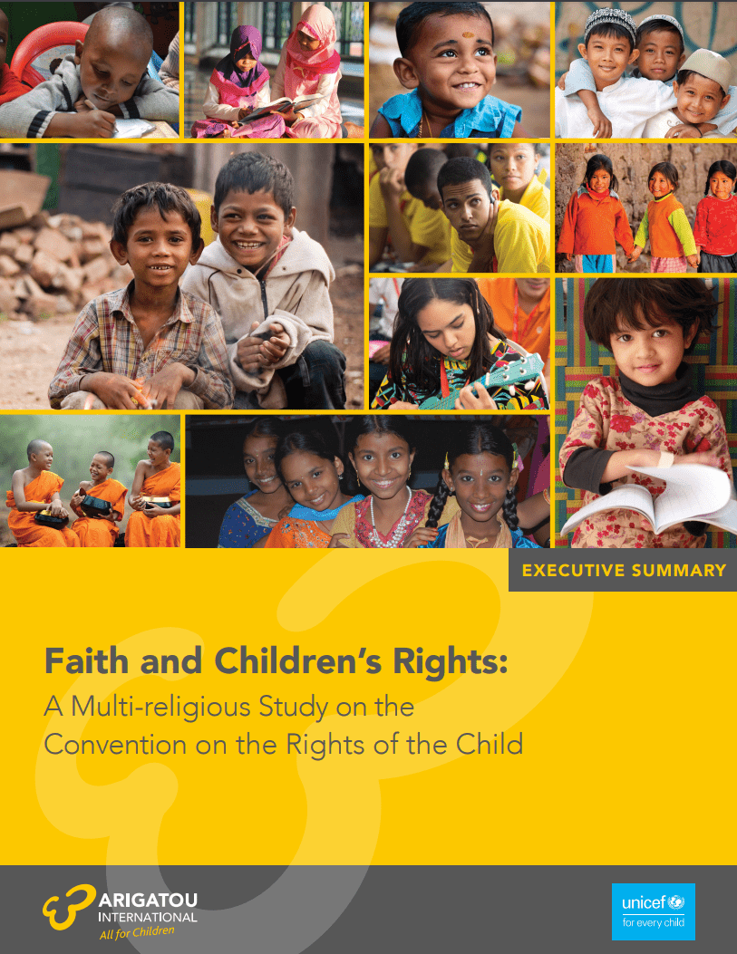 Faith & Children’s Rights: A Study on the CRC – Arigatou International